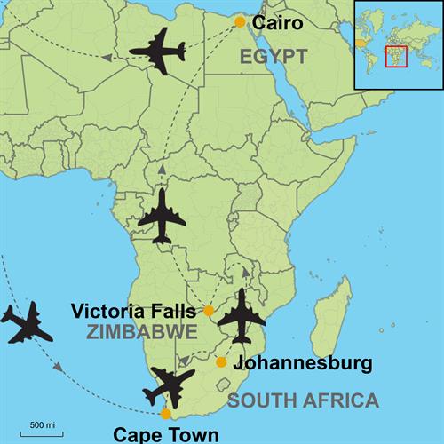 The Best of Cape Town - Johannesburg - Victoria Falls - Cairo | Custom ...